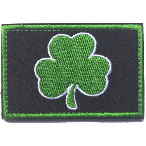 IRELAND SUBDUED IRISH TACTICAL PATCH 3D ARMY BADGES HOOK LOOP PATCHES ...
