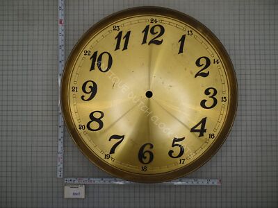 BIG BRASS DIAL FOR A GERMAN KIENINGER GRANDFATHER CLOCK | eBay