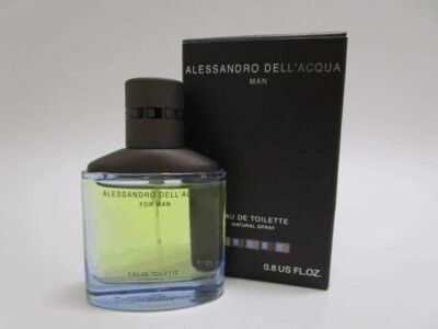 Alessandro Dell Acqua 25ML EDT Spray Sealed Box Genuine Perfume Rare ...