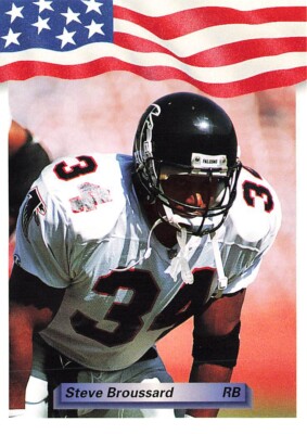 1992 All World #167 Steve Broussard Atlanta Falcons | eBay