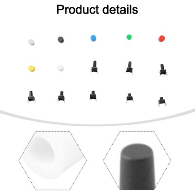 Kit Bouton Poussoir Tactile Code Couleur 420 Pcs avec 8 Types d ...