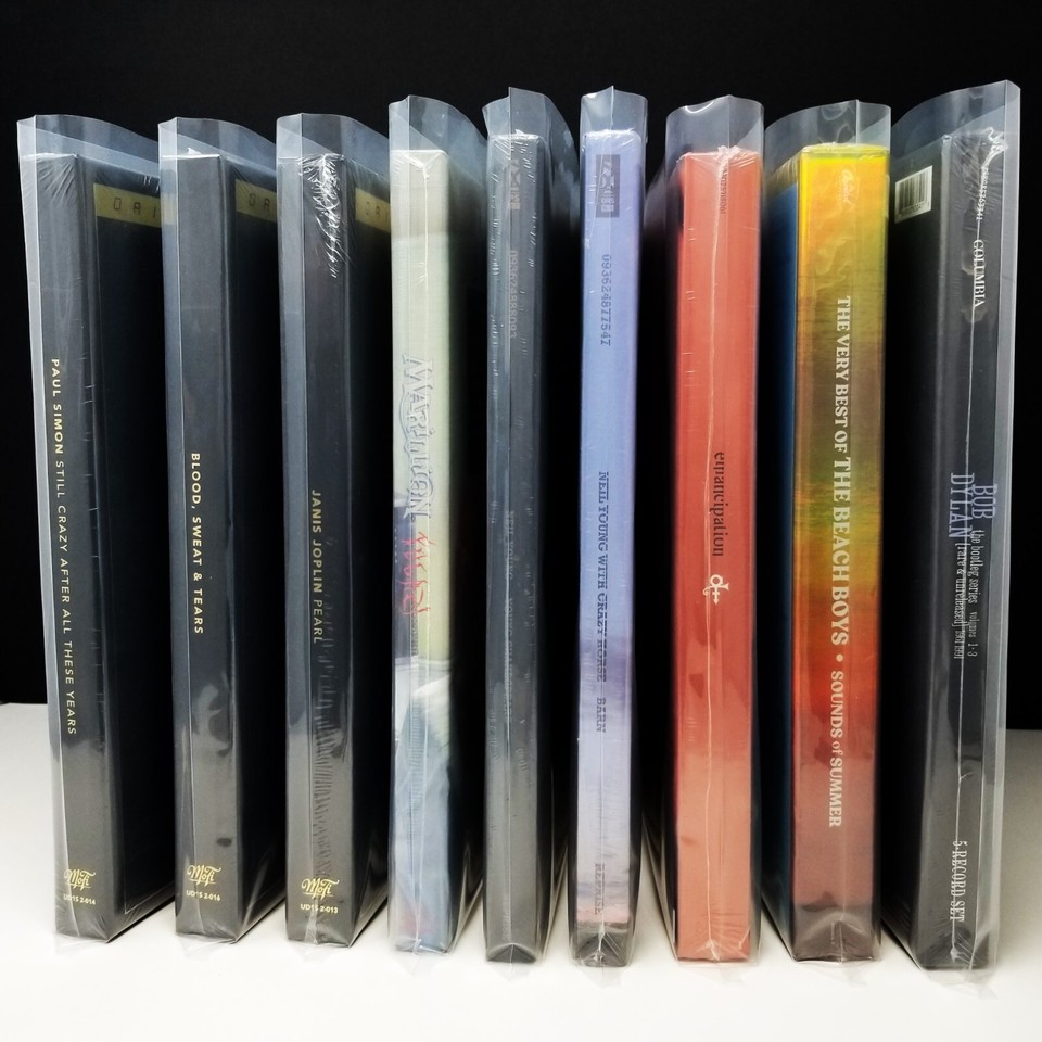 10 Box Set Outer Sleeves - Mofi One Step Mfsl - 4mil 33rpm LP Vinyl ...
