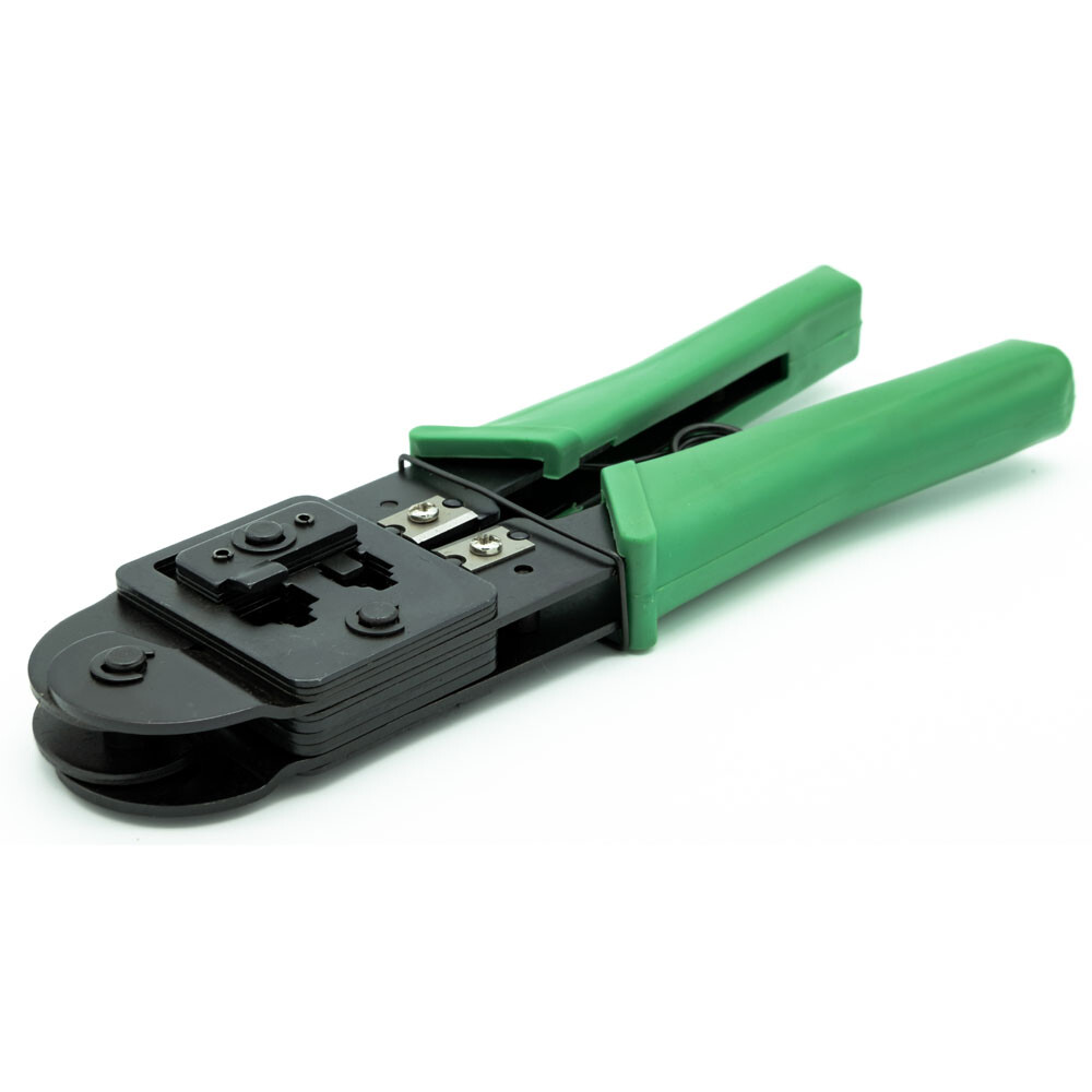 Outil De Sertissage Modulaire RJ45/RJ11/RJ12, Noir/Vert (TOOL-CRIMP-A ...