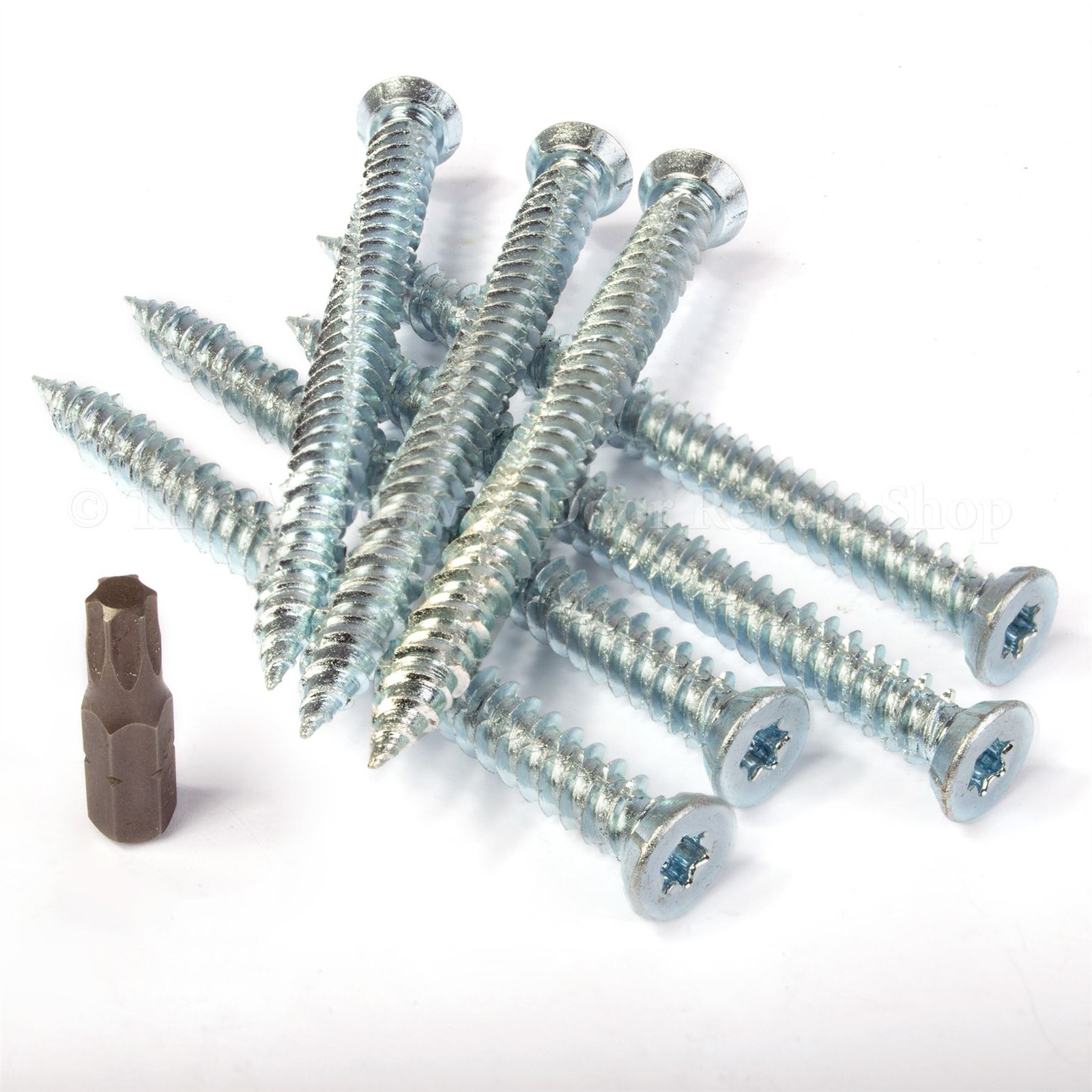 Packs 100 Torx Masonry Screws Concrete Window Door Frame Fix T30 Free ...