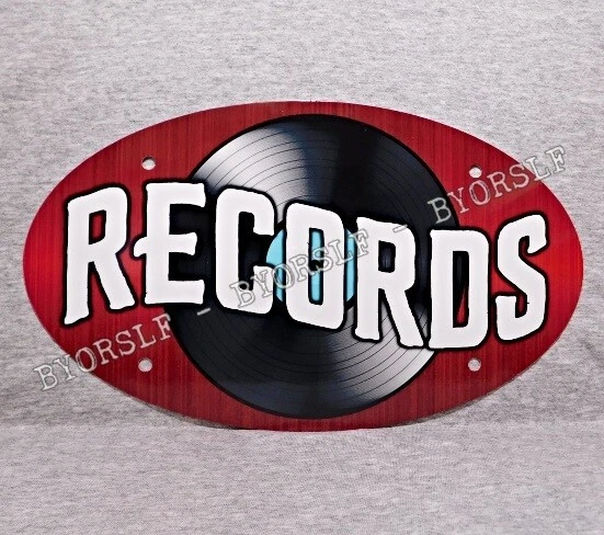 Record Store Sign