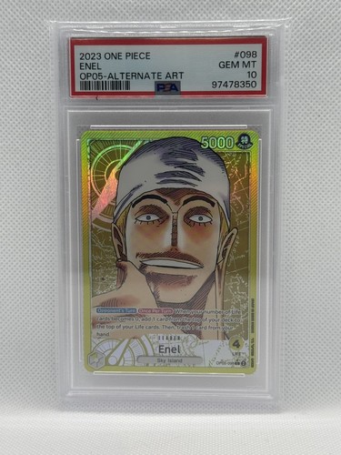 One Piece Awakening of New Era - Enel Leader Alternate Alt Art #OP05 ...