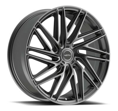 18 inch 18x8 Motiv 429G ALIGN Graphite wheels rims 5x4.5 5x114.3 +40 | eBay