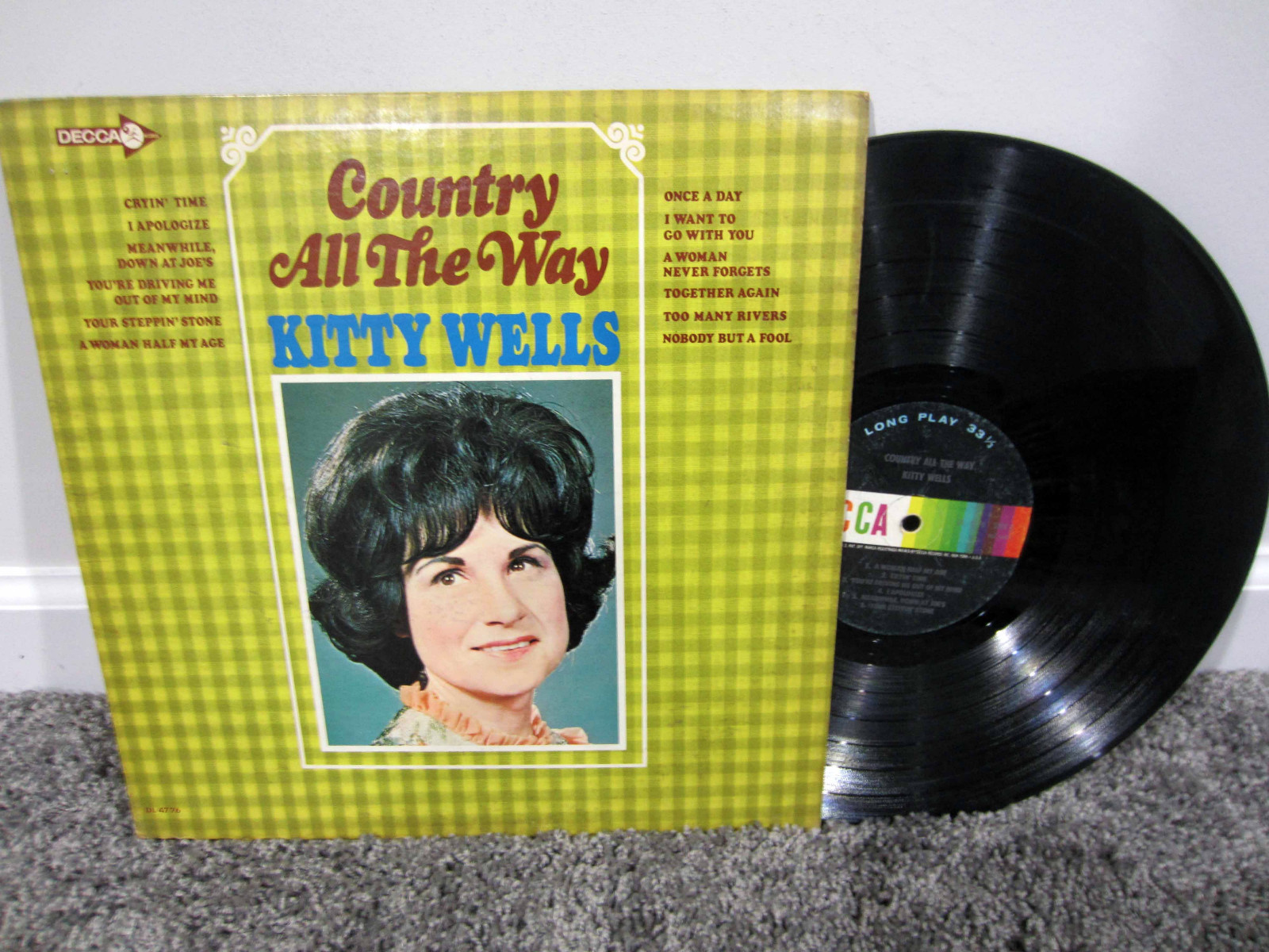 Kitty Wells Country All The Way 12 " Vinyle Record Album LP Original | eBay