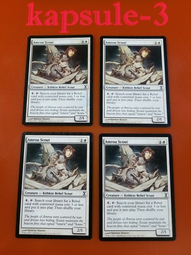 4x Amrou Scout | Time Spiral | MTG Magic Cards | eBay