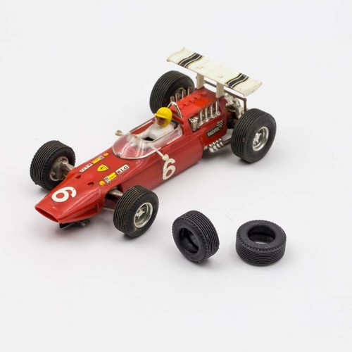 Scalextric Slot Car 6 Front Tires 1:32 Power Sledge C5 C6 C8 C9 | eBay