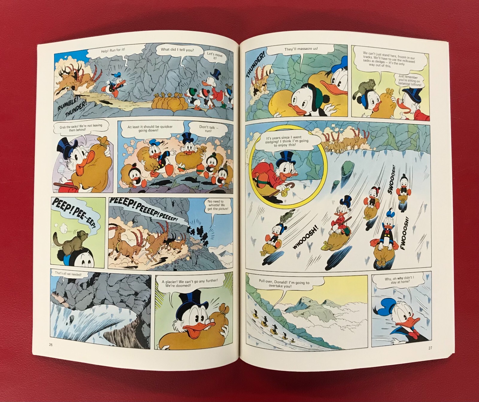 Walt Disney's Uncle Scrooge in High Jinks on the Matterhorn | eBay