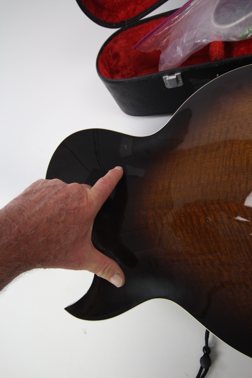 BC Rich Robert CONTI Deep Jazz Guitar RSJG-2 1983 Rare Rico B.C. Conte ...