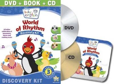 Baby Einstein: World Of Rhythm Discovery Kit (DVD/ CD/ Board Book ...