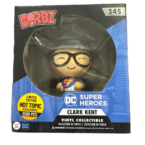 Funko Dorbz Clark Kent #345 DC Comics Heroes Superman Figure Hot Topic ...