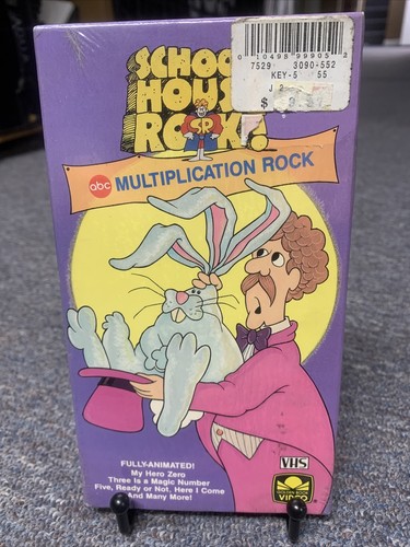 School House Rock! Multiplication Rock (VHS) FAMILY EDUCATION HOME ...