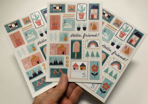 3 Cards DaySpring Encouragement Hello Friend Just Thinking of You | eBay