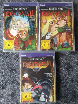 REDWALL - DVD - Region 2 (UK) - complete all 39 Episodes - Season 1 + 2 ...