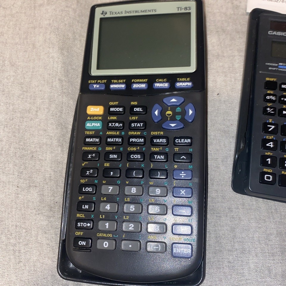 Texas Instruments TI-30XS TI-83 Easyview Casio FX-260 Calculator Lot | eBay