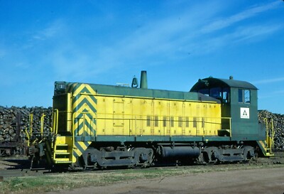 Original Railroad Slide: Weyerhauser SW600 1 1980 view | eBay
