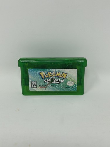 2004 Pokemon Emerald AS IS/Broken Authentic GBA Gameboy Advance | eBay