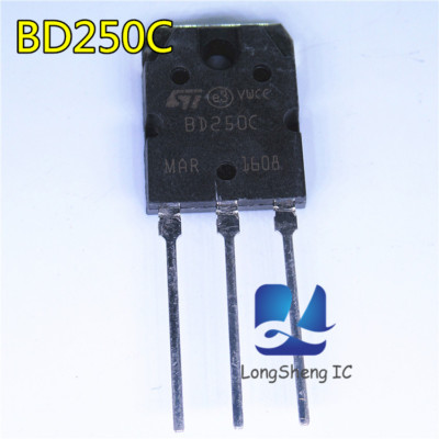 1pcs BD250C PNP Transistor ST Various Quantity new | eBay
