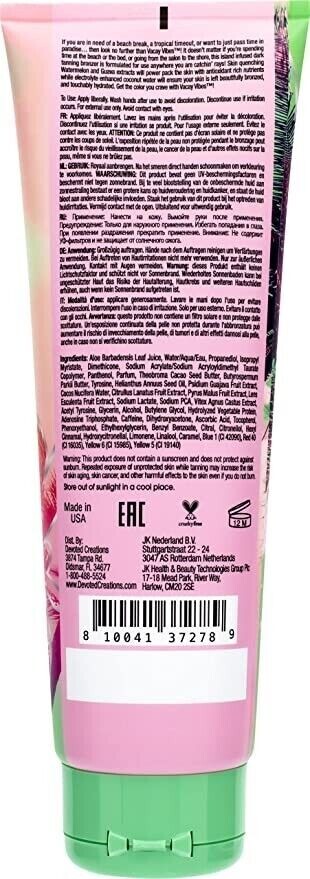 Devoted Creations Vacay Vibes Tanning Lotion – 8.5 fl. oz. (251 ML) | eBay