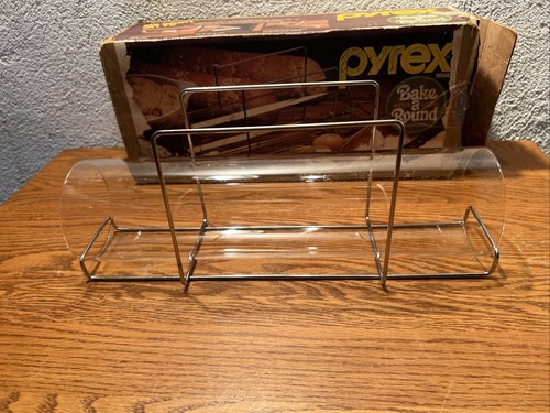 VTG Pyrex Bake-A-Round Glass Bread Baguette Baking Tube 990 ...