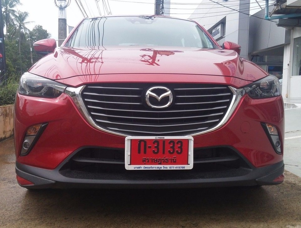 for Mazda CX3 CX 3 Front Lip Aero Body Kit Painted | A.B.S | Lower ...