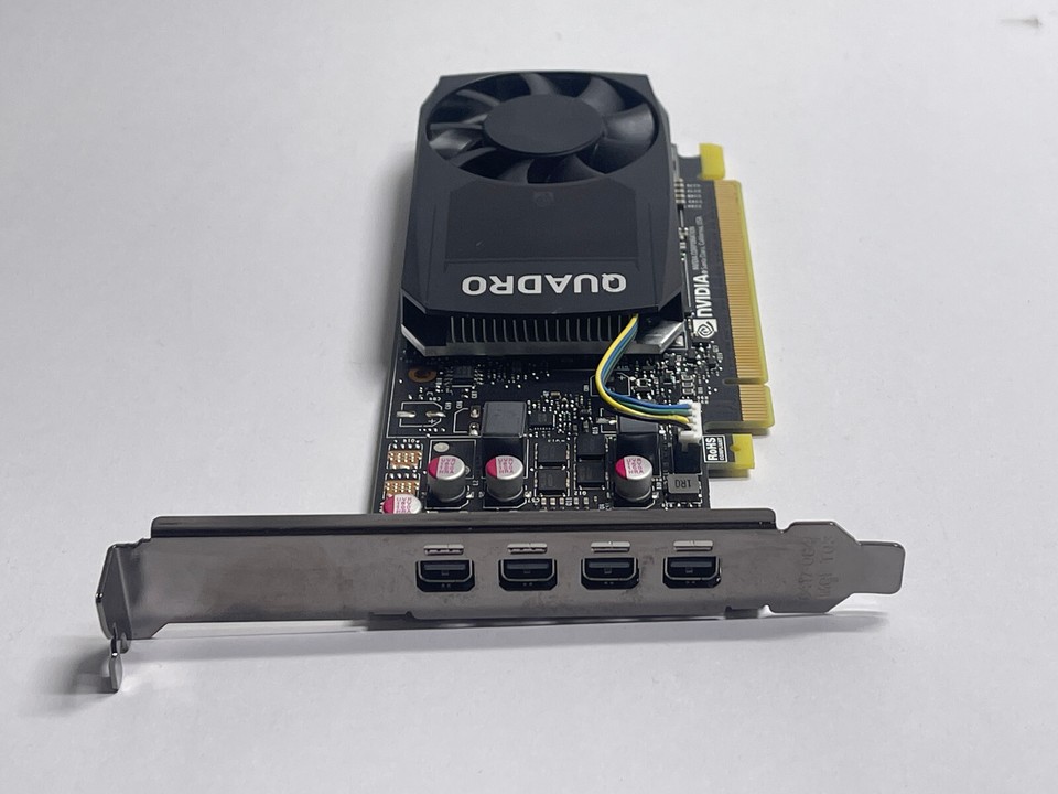 HP nVidia Quadro P1000 4GB GDDR5 PCIe Full-Height Video Graphics Card ...