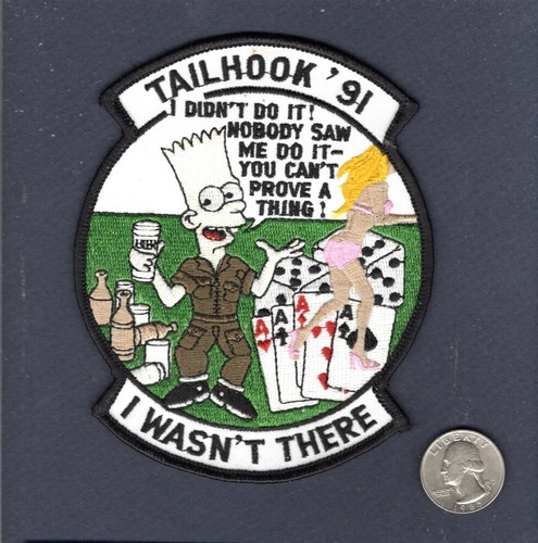 Tailhook Reunion 1991 Bart Simpson I Wasn'T There États-unis Marine ...