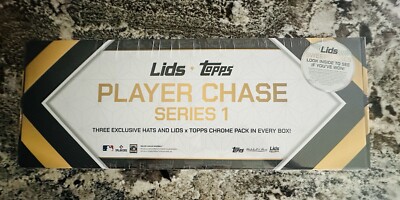 Topps x Lids Player Chase Series 1 Three Hats x Topps Chrome SEALED IN ...