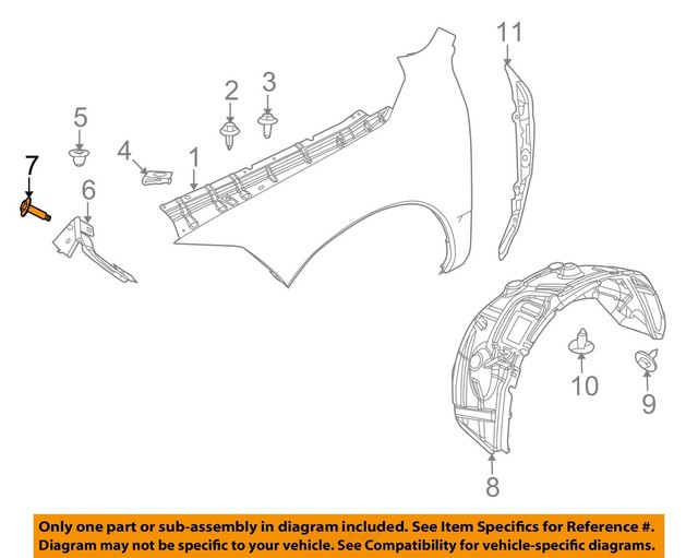 Chrysler OEM Fender-front Reinforcement Bolt 6104370AA for sale online ...