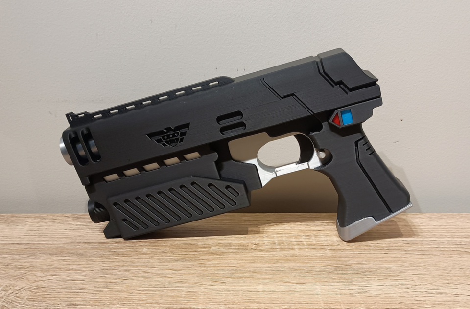 Lawgiver Mk II Judge Dredd 1995 Film 3D Printed Replica Prop Cosplay ...
