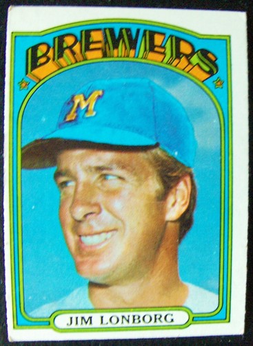 Topps 1972. JIM LONBORG card #255 | eBay