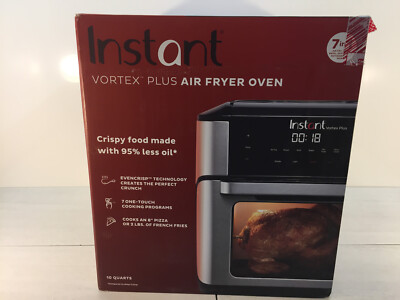 Instant Pot Vortex Plus 10 Quart 7-in-1 Air Fryer Oven - Black (140 ...