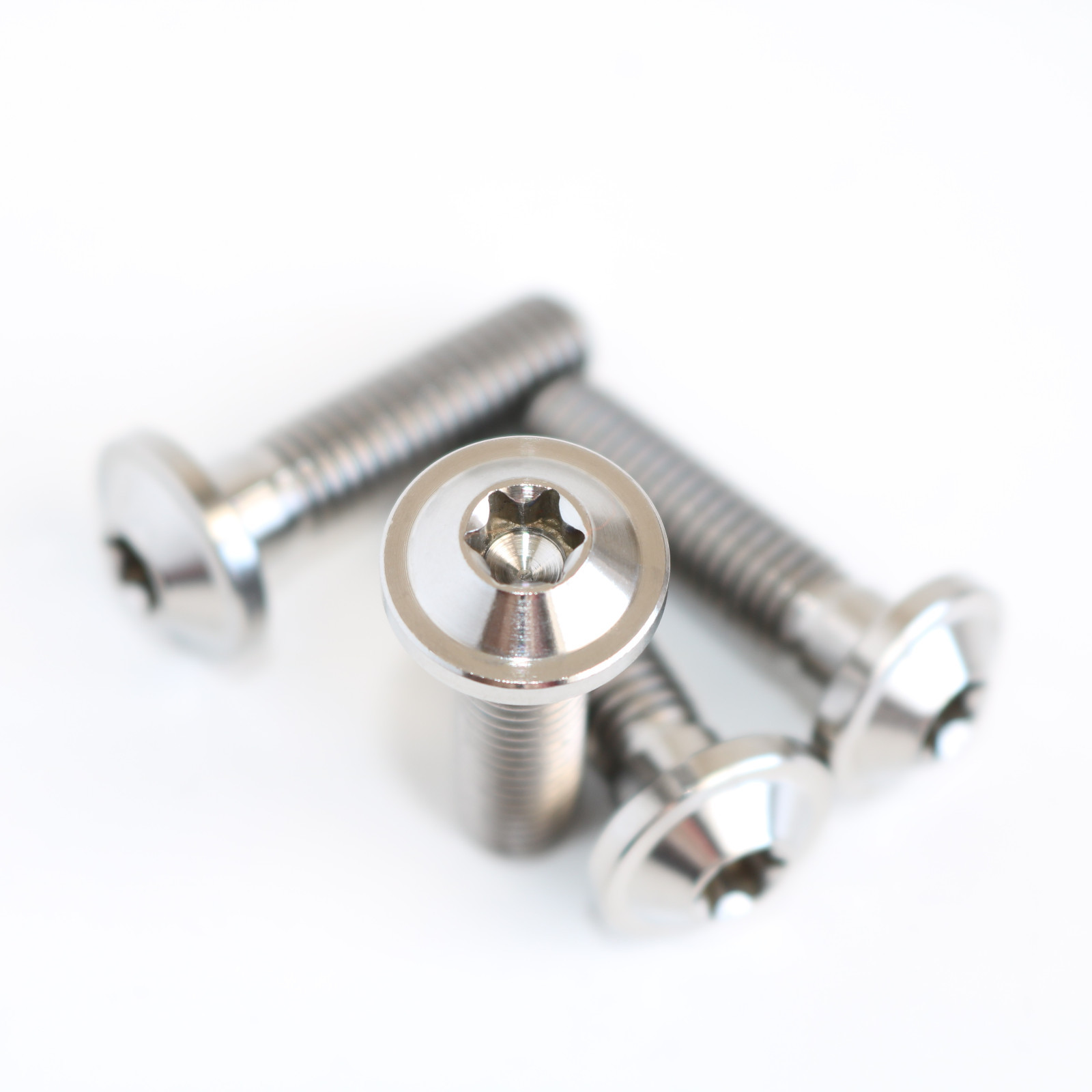 M8 x 30mm Bolts Titanium M8x30mm Screws Low Profile Flange Head 35mm ...