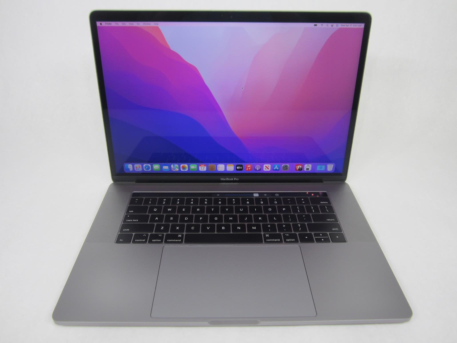 APPLE MACBOOK PRO A1707 Intel Core i7-6700HQ 2.60GHz 512GB SSD 16GB ...