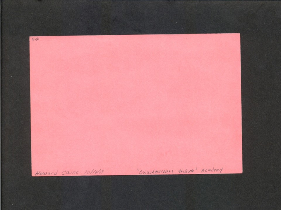 Howard Caine - Signed Autograph Index Card - Hogan's Heroes - 1776 | eBay