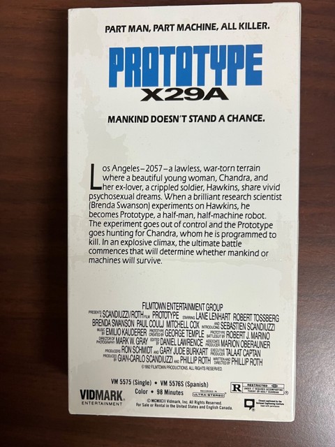 A Prototype X29 (VHS, 2000) for sale online | eBay