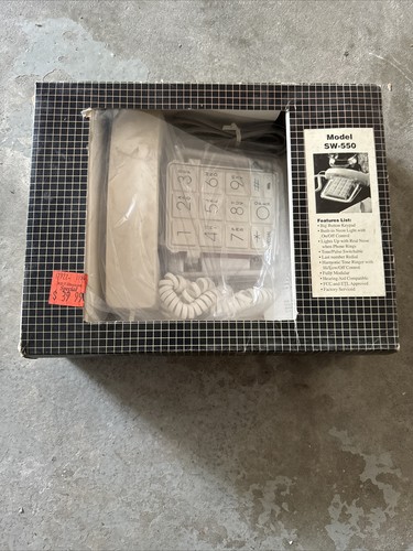 Vintage Conair Phone SW550 Neon Land Line Telephone Untested | eBay