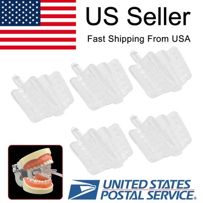 5-20pcs Dental Silicone Mouth Prop Opener Bite Block with Injection ...