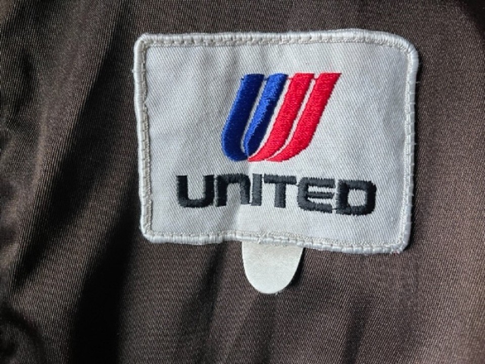 Vintage 70's Amazon United Airlines heavy ramp jacket L | eBay