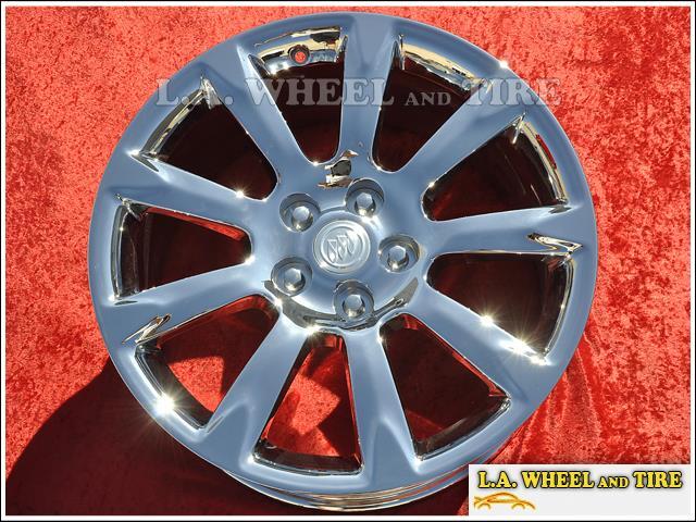Set of 4 Chrome 19" Buick Lacrosse Regal Allure OEM Factory Wheels Rims ...