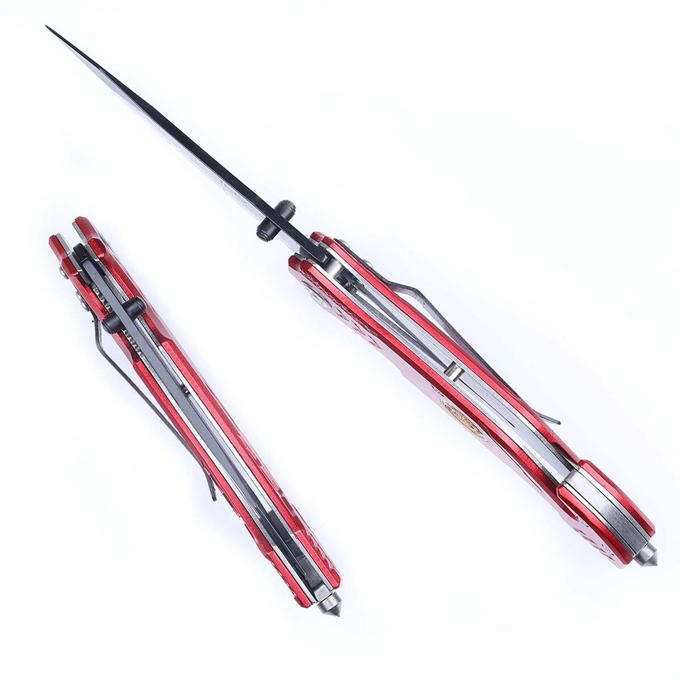 Multi Function Pocket Folding Knife Red Firefighter Glass Breaker Belt ...