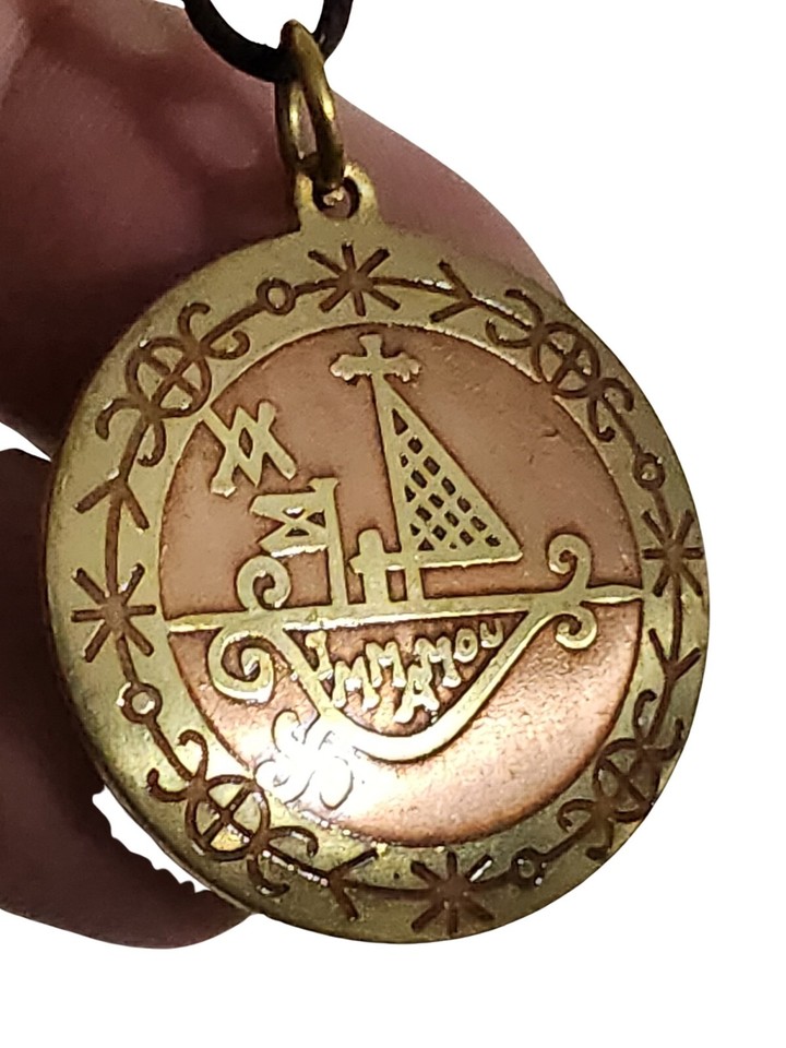 Voodoo Travel Protection Necklace Pendant Loa Agwe Talisman Powerful ...