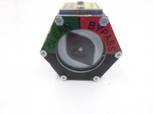 Parker 929081 Oil Filter Bypass Indicator Gauge IND15P/30P 50PSI | eBay