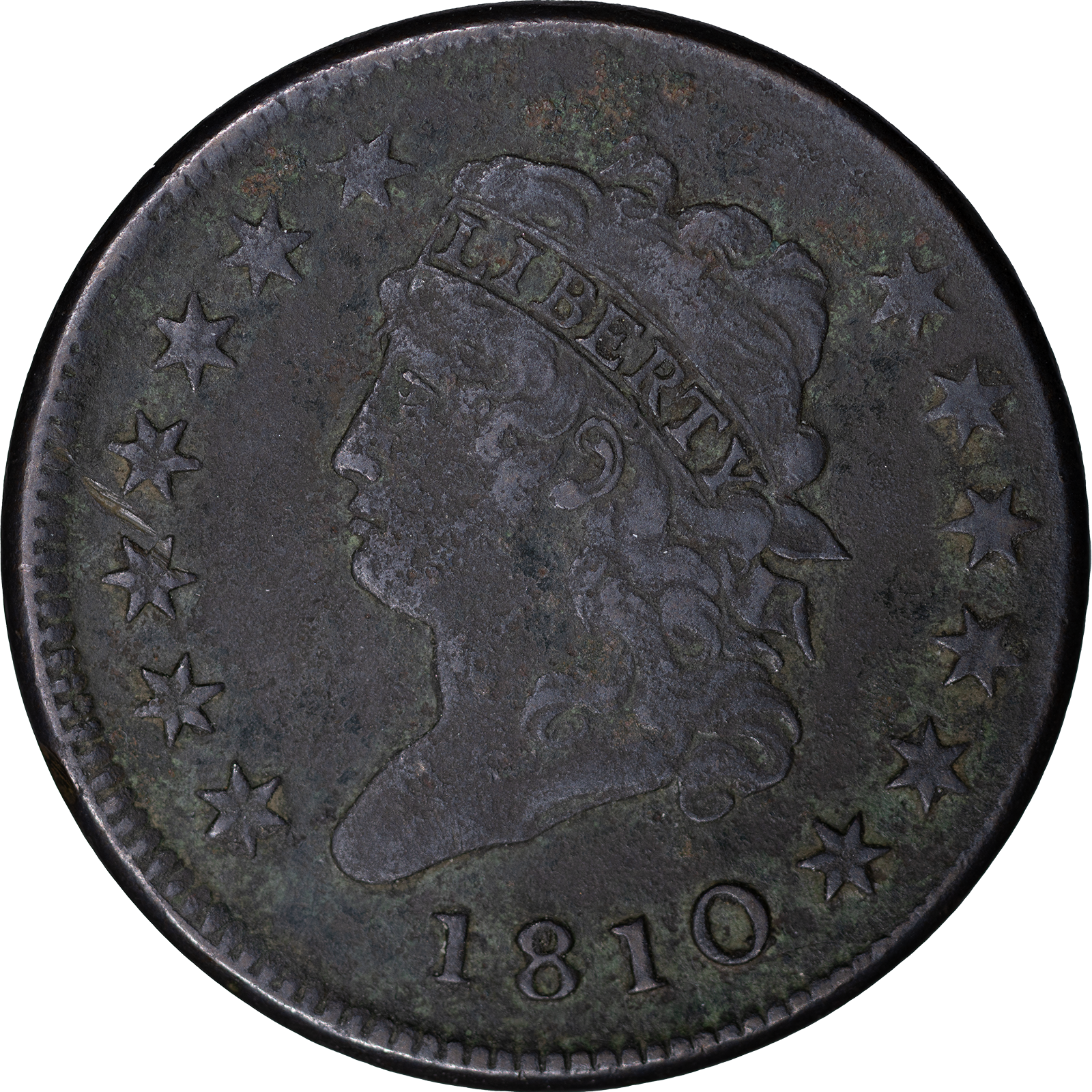 1810 Classic Head Large Cent ~ VF Details | eBay