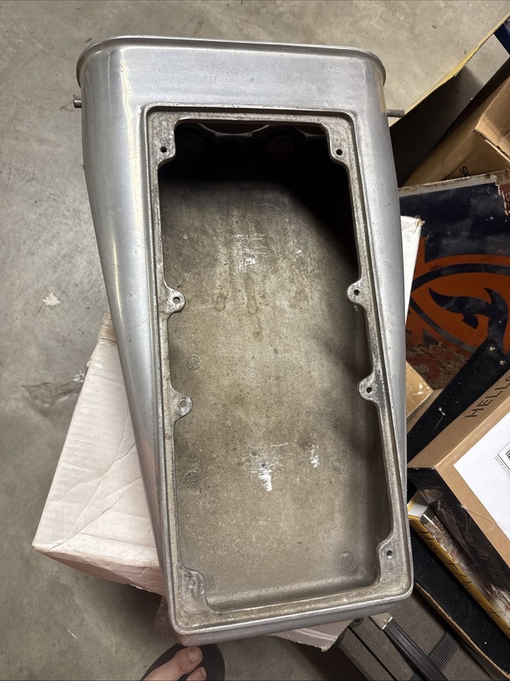 Hot Rod Dual Single Carb Polished Aluminum Bug Catcher Hood Air Scoop ...