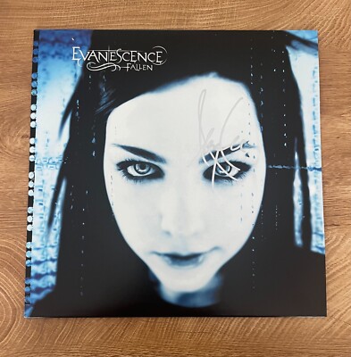 * AMY LEE * signed vinyl album * EVANESENCE * FALLEN * 3 | eBay