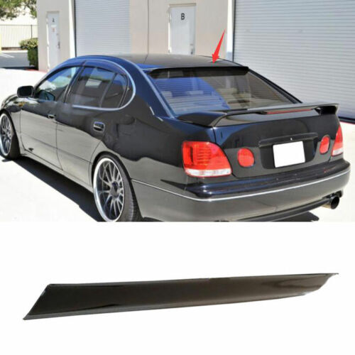 Fit For Lexus GS300 400 1998-2005 Glossy Black Roof Spoiler Tail Lip ...
